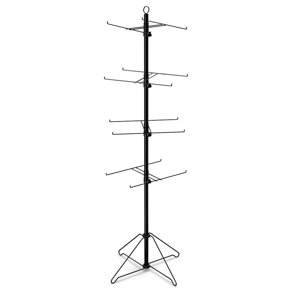 16-Hook Floor Display for Hanging Merchandise up to 10.25" Wide